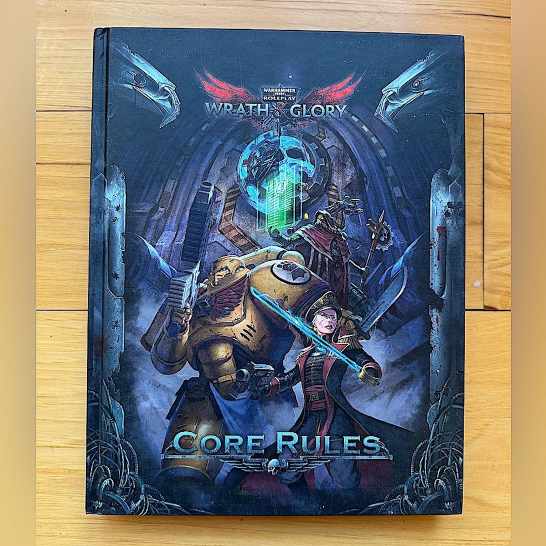 Warhammer 40k Roleplay Wrath & Glory Core Rules RPG - Etsy