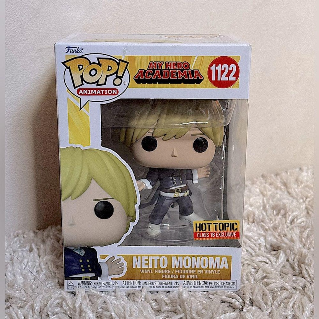 Funko Pop My Hero Academia #1122 Neito Monoma Hot Topic Class 1B ...
