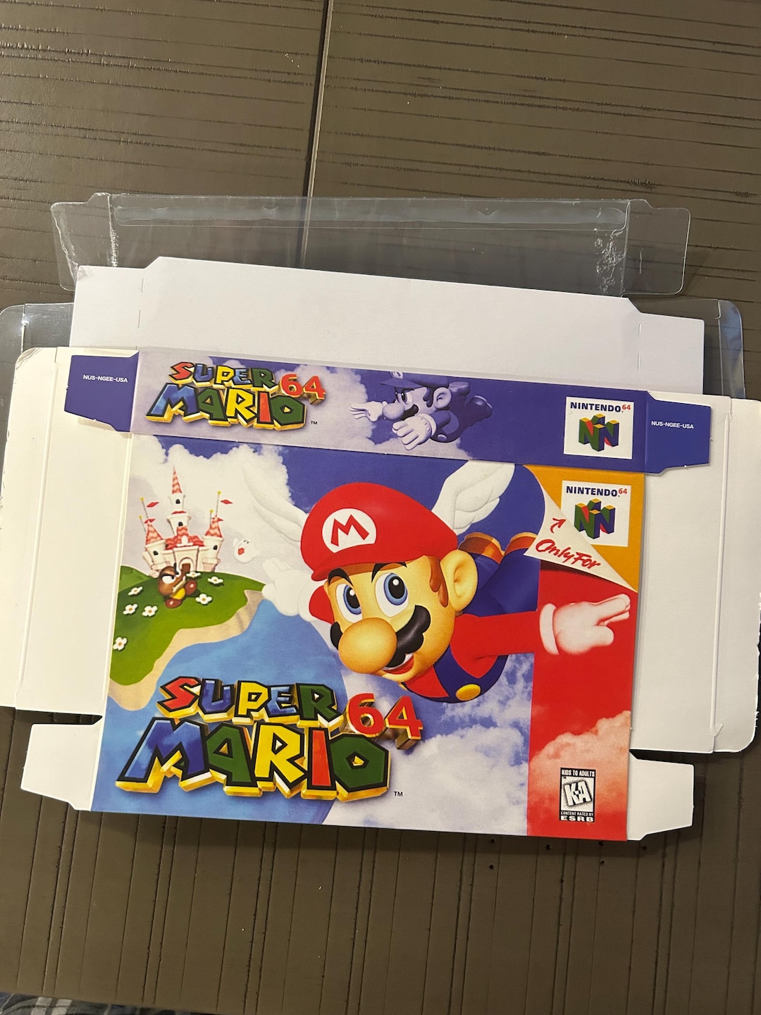 Super Mario 64 Nintendo 64 N64 BOX Only - Etsy