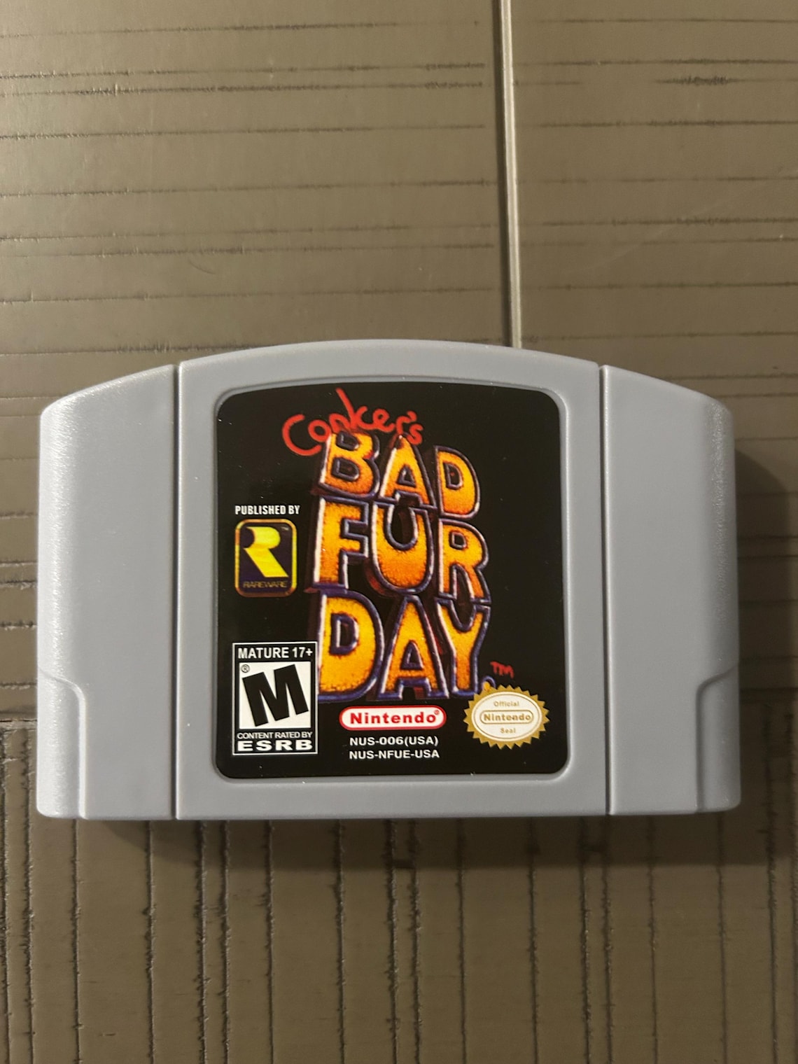 Conkers Bad Fur Day Nintendo 64 N64 Video Game - Etsy