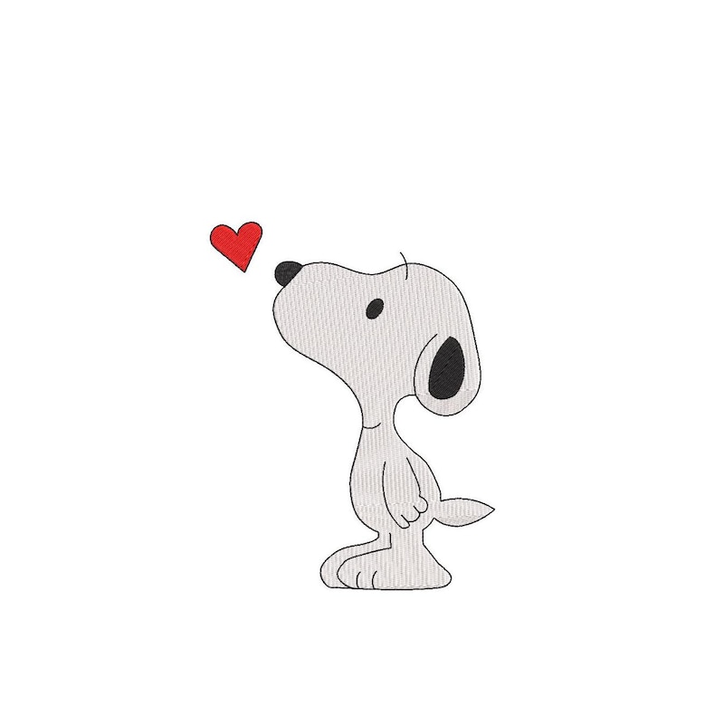 Snoopy Embroidery - Etsy