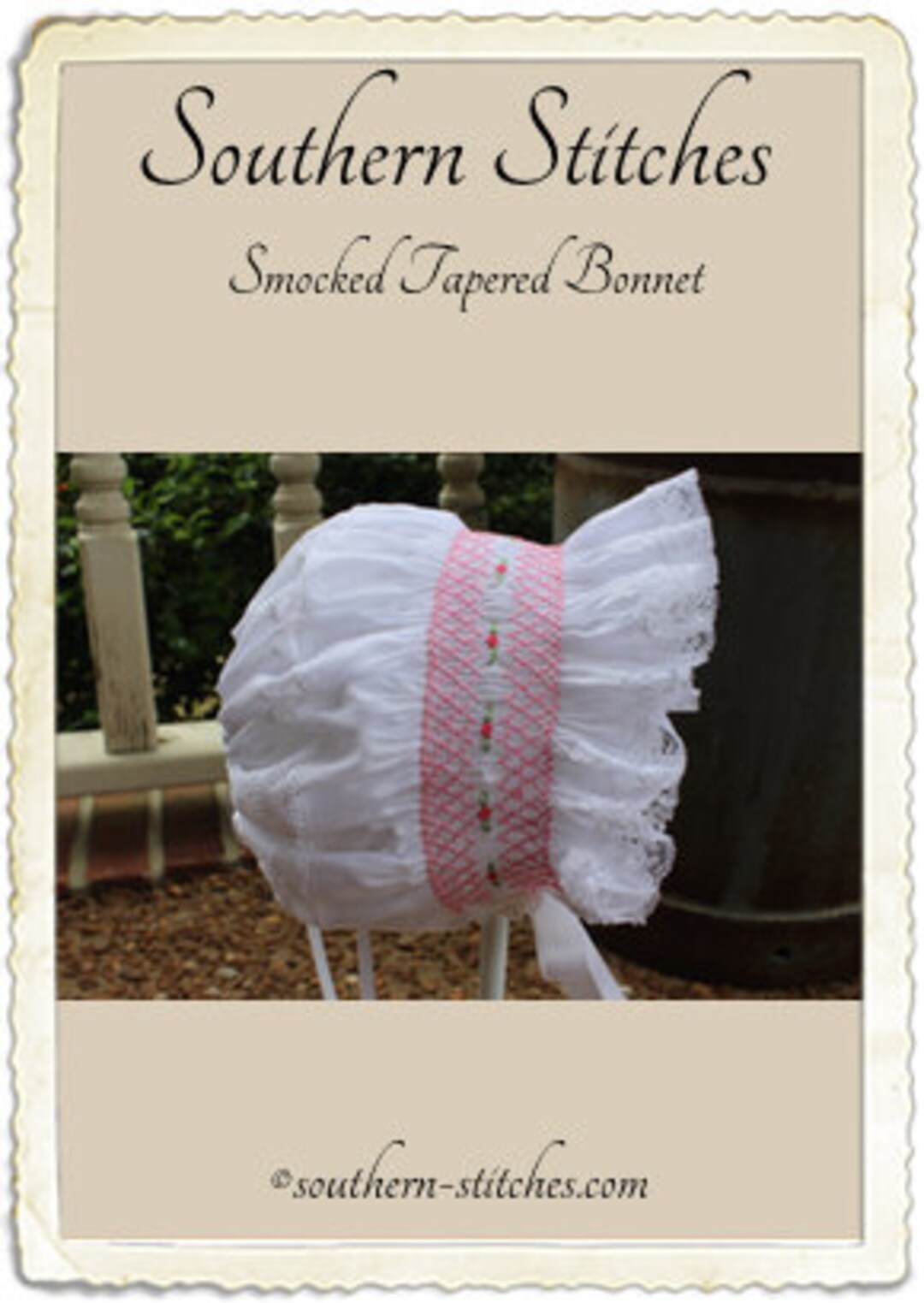 Smocked Bonnet Epattern - Etsy