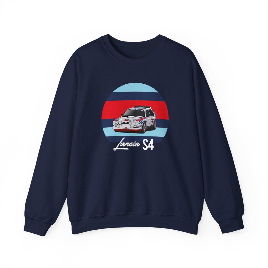 Martini Racing Lancia S4 Crewneck Sweatshirt, Rally Car Lover Gift ...