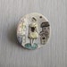 Brooch Handcrafted Porcelain Pin Unique Ceramic Art Jewelry - Etsy