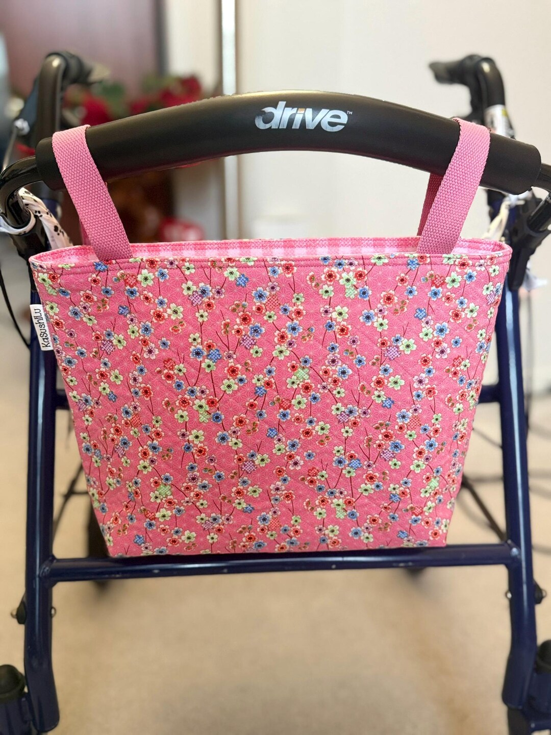Handmade Quilted Walker Bag/carrier - Etsy