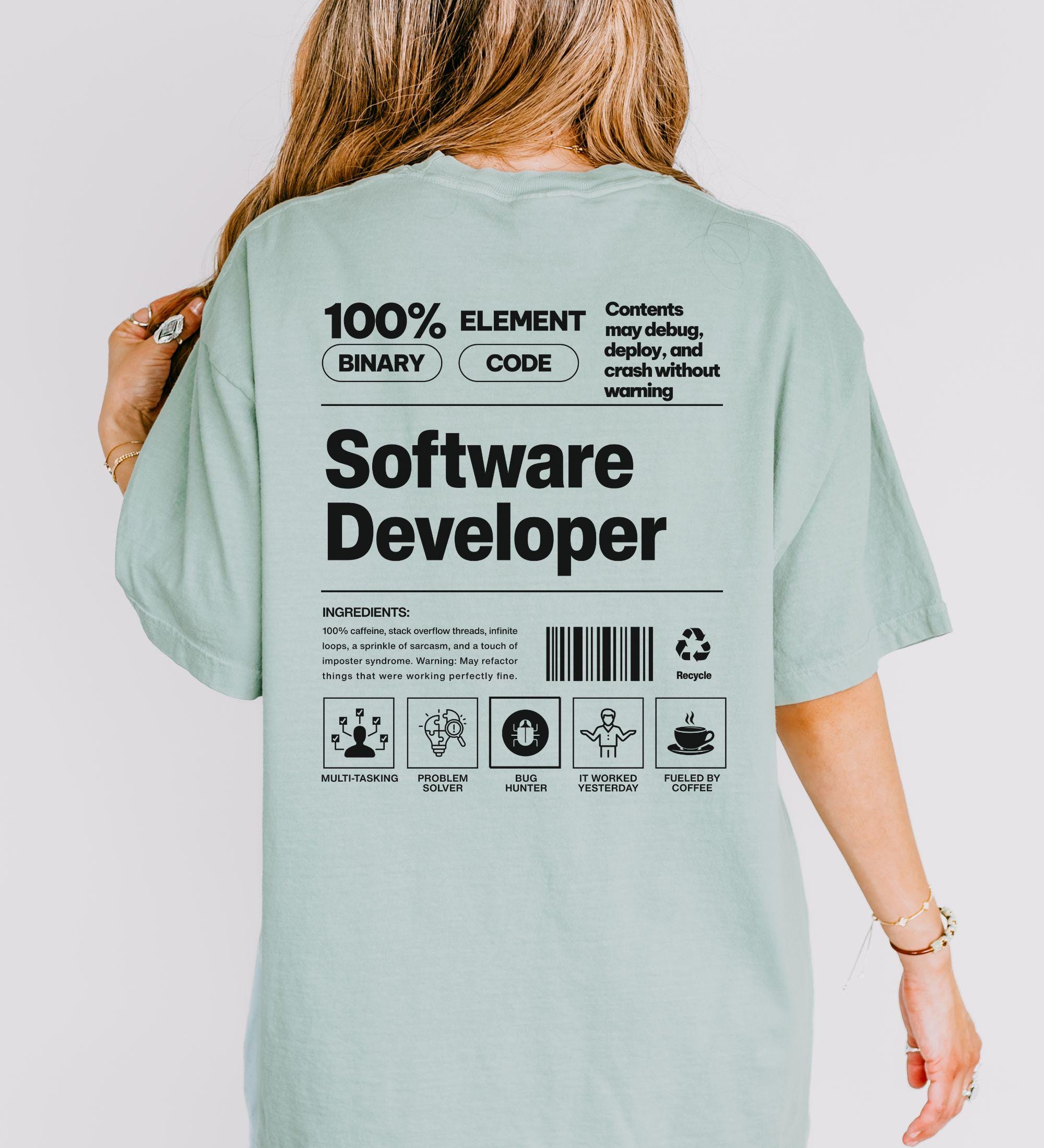 Software Developer Definition Comfort Colors T-shirt, Programmer Coding Tee, Tech Gift for Him ...