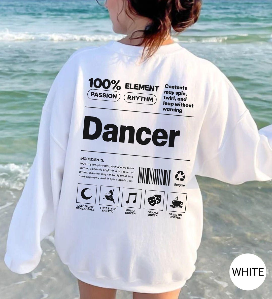 Dance Sweatshirt, Funny Dancer Sweatshirt, Dance Lover Sweatshirt ...
