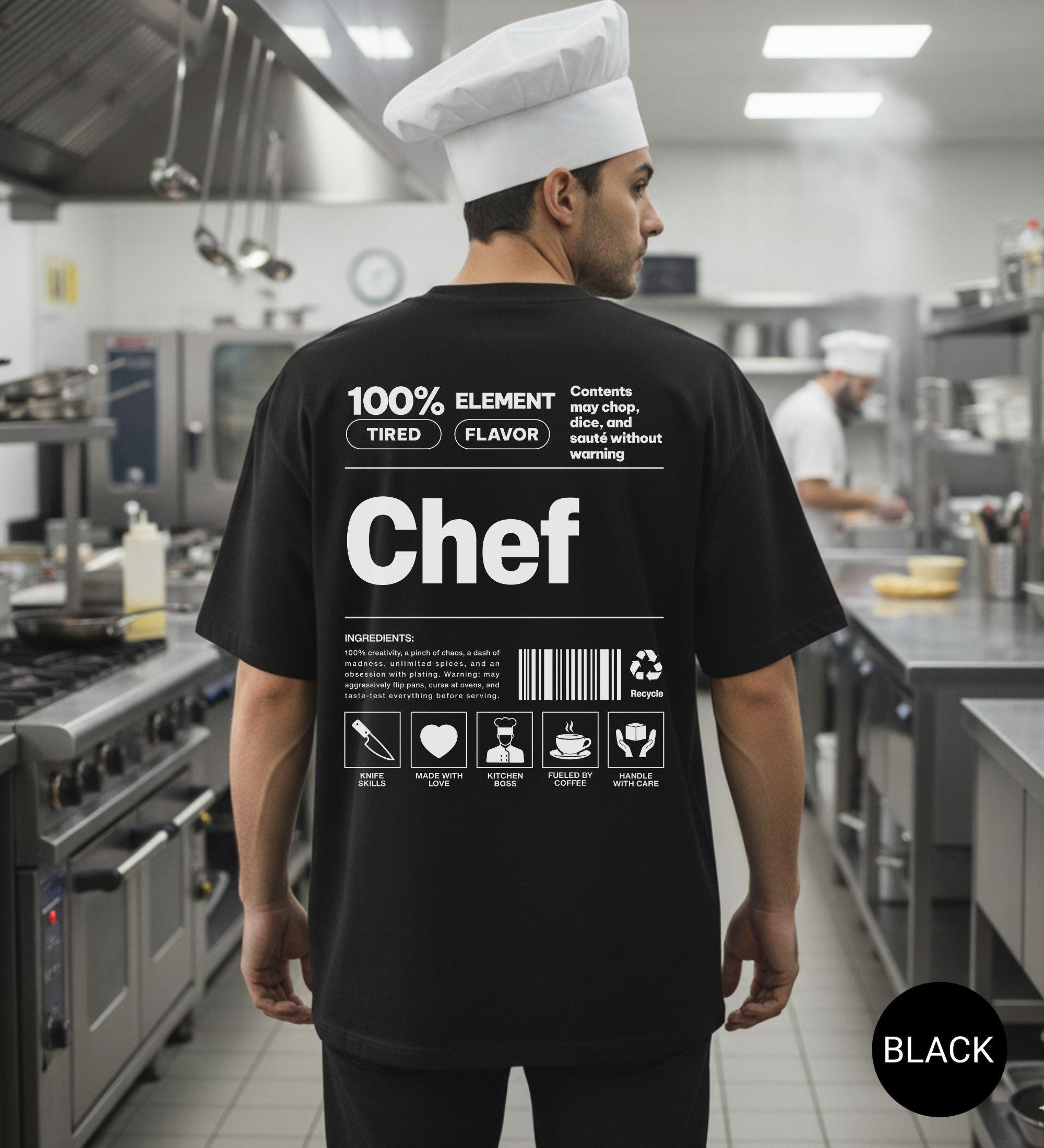 Funny Chef Comfort Colors T-shirt, Cook Gift, Baker Shirt, Culinary ...