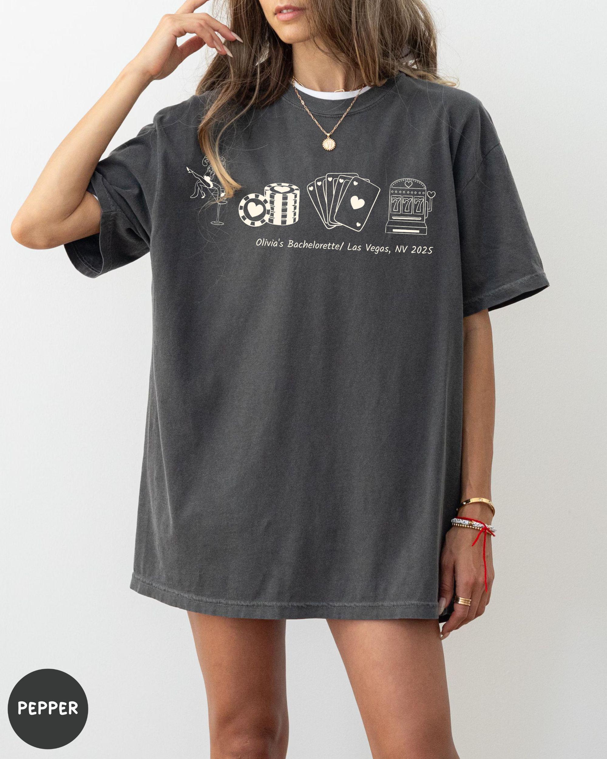 Custom Las Vegas Bachelorette Comfort Colors Shirts - Etsy
