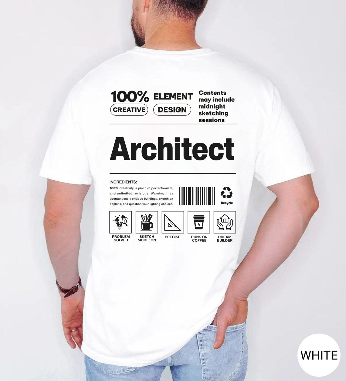 Funny Architect Shirt, Architect Student Comfort Colors Tee, Building ...