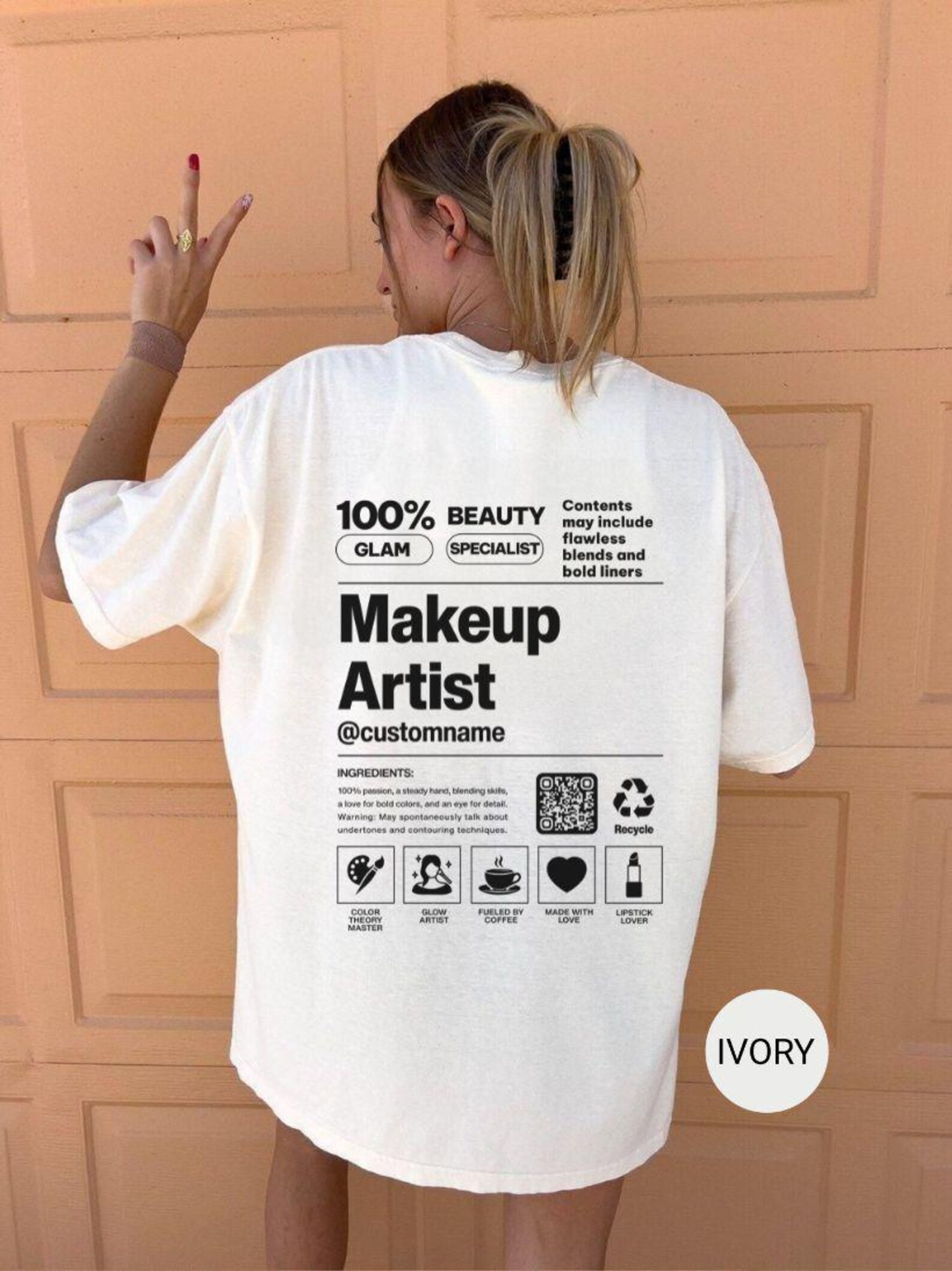 Makeup Artist Custom Shirt, Cosmetologist Comfort Colors Tshirt, MUA ...