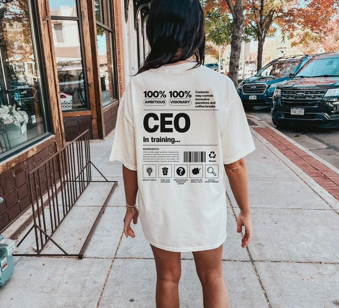 Funny New Employee Comfort Colors T-shirt, CEO Unisex Tee, CEO Shirt ...