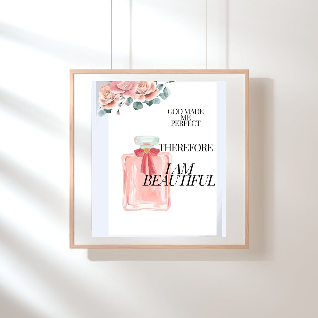 Digital Download Faith-inspired Art Uplifting Pink Affirmation Wall Art ...