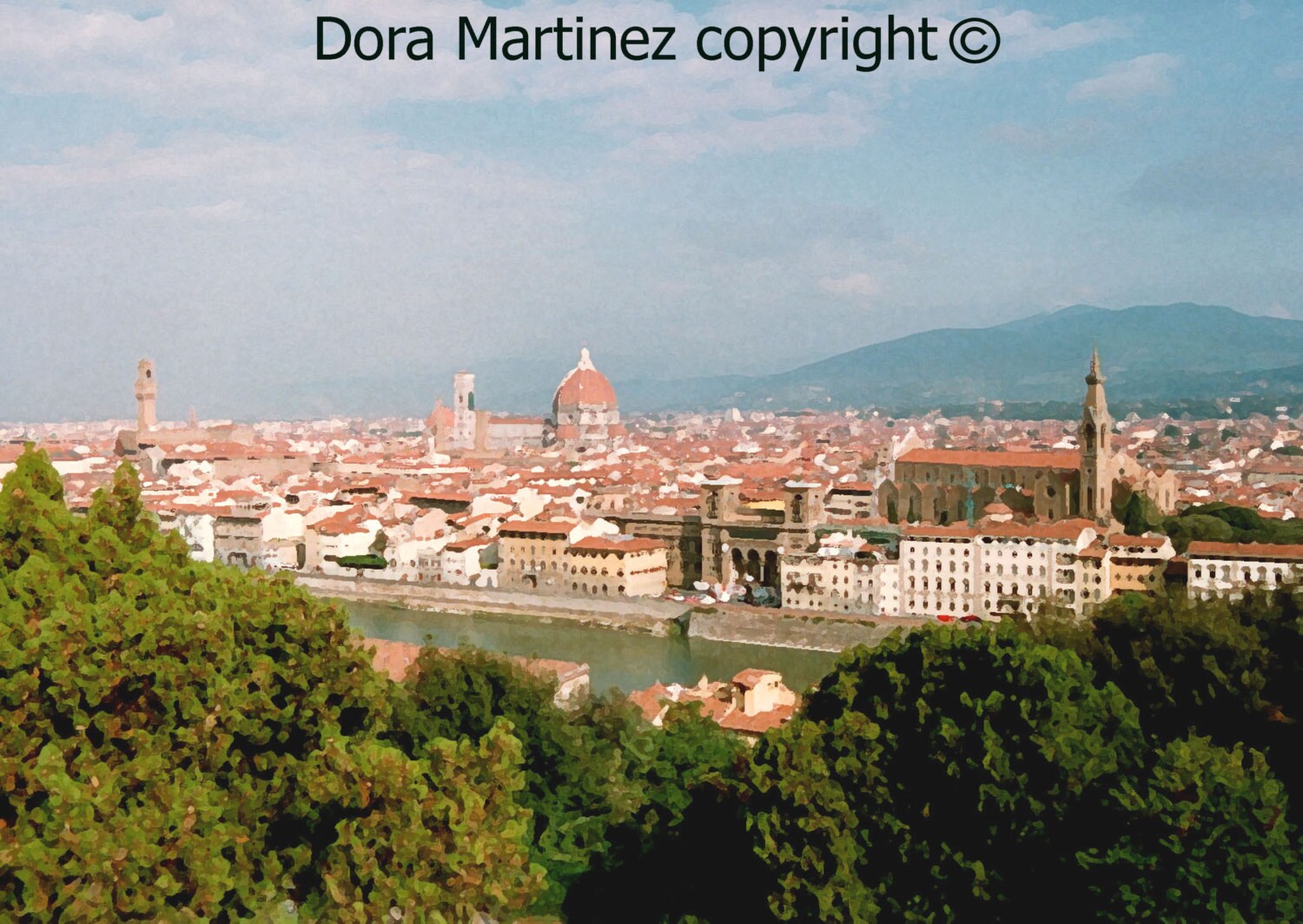 FLORENCE Original Art by Dora Martinez - Etsy