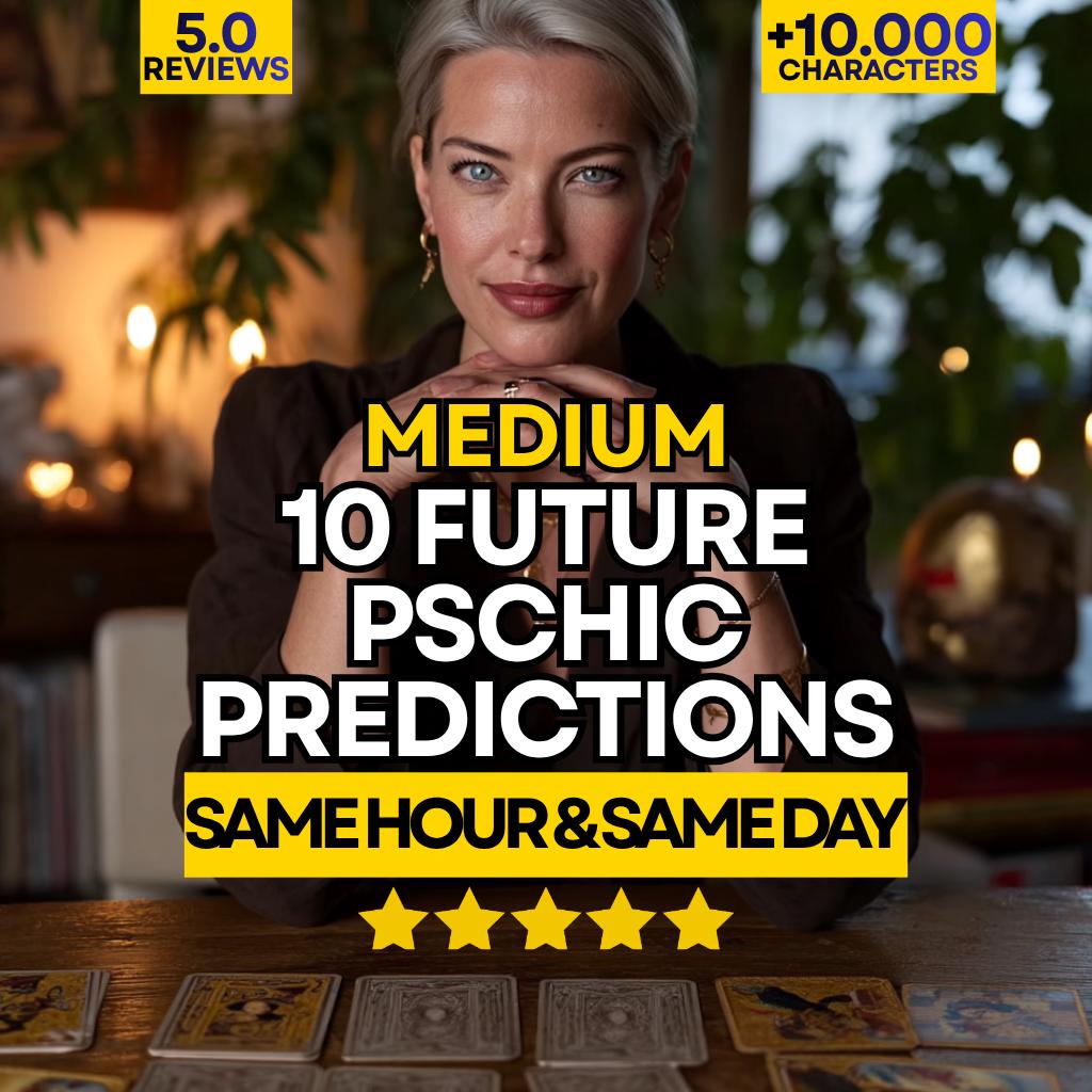10 Future Psychic Predictions, Honest Psychic Reading, Love Tarot ...