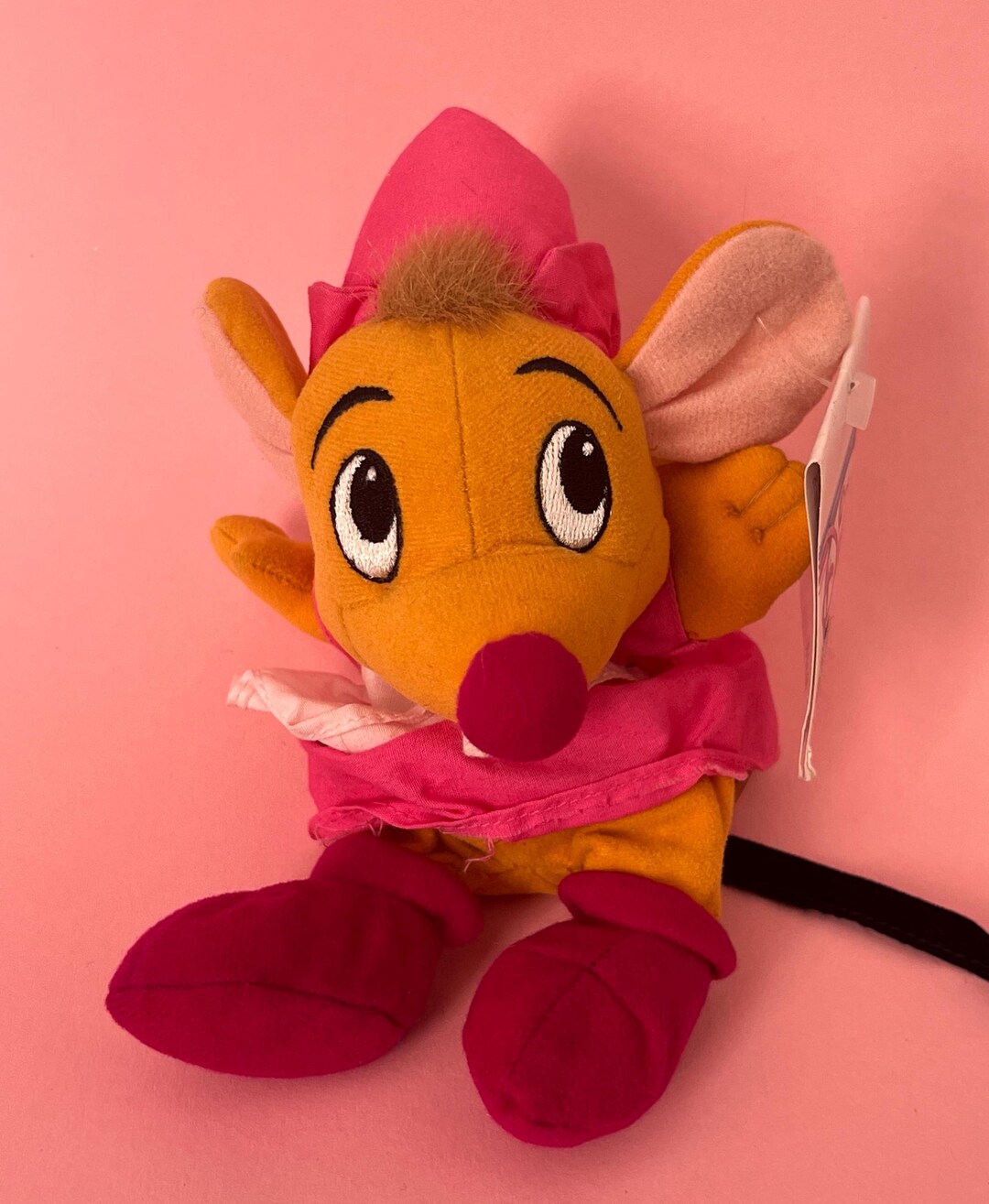 Adorable Vintage the Disney Store Suzy Mouse From Cinderella Bean Bag ...