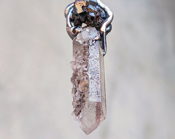 Kundalini Mata Shakti With Double Terminated Mondo Quartz, Hematite ...