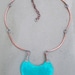 African Beauty Turquoise, Breast Plate, Eye Catching, Boho, Hip, Ethnic ...