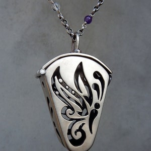 Butterfly Locket, Chakra Stones, Chakra Beads, Handpierced ...