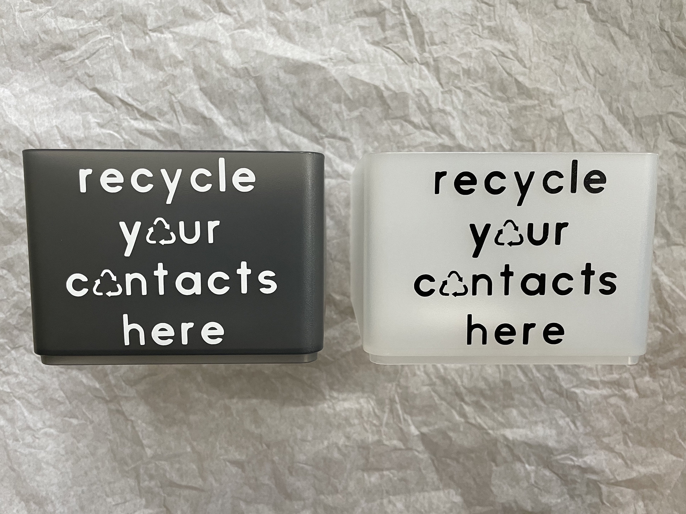 Recycling Bin for Contact Lenses - Etsy