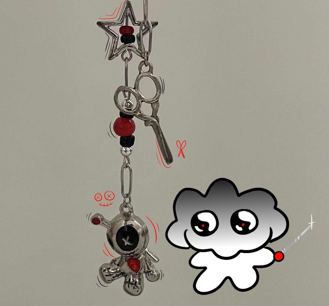Voodoo Doll Charm - Etsy