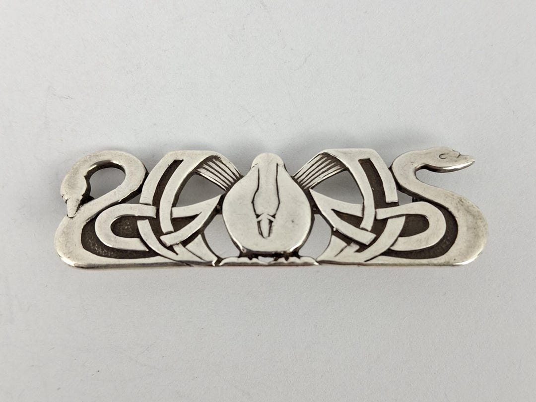 Vintage Scottish Shetland Silvercraft Sterling Silver Celtic Norse ...