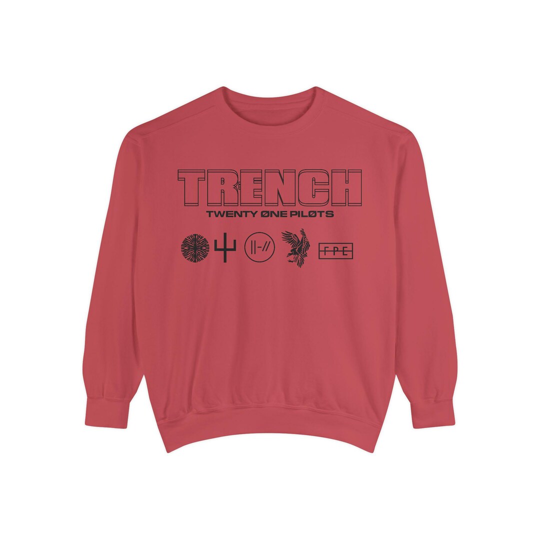 Twenty One Pilots Trench Symbols Sweatshirt, Music Fan Gift, Band Merch ...