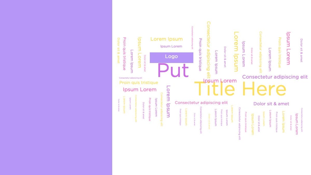 Word Cloud Graphic Template - Etsy