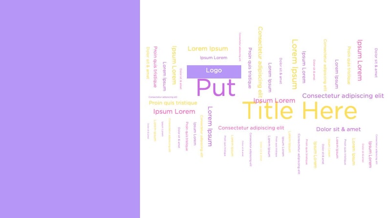 Word Cloud Graphic Template - Etsy