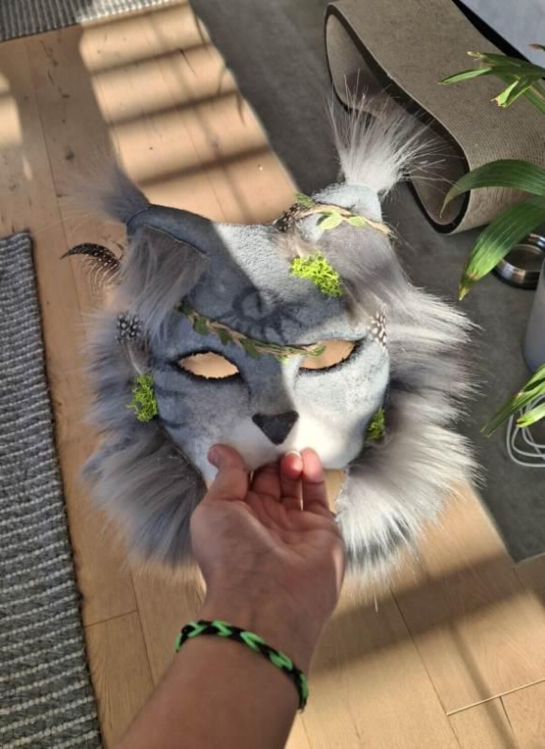 Therian Mask Grey - Etsy