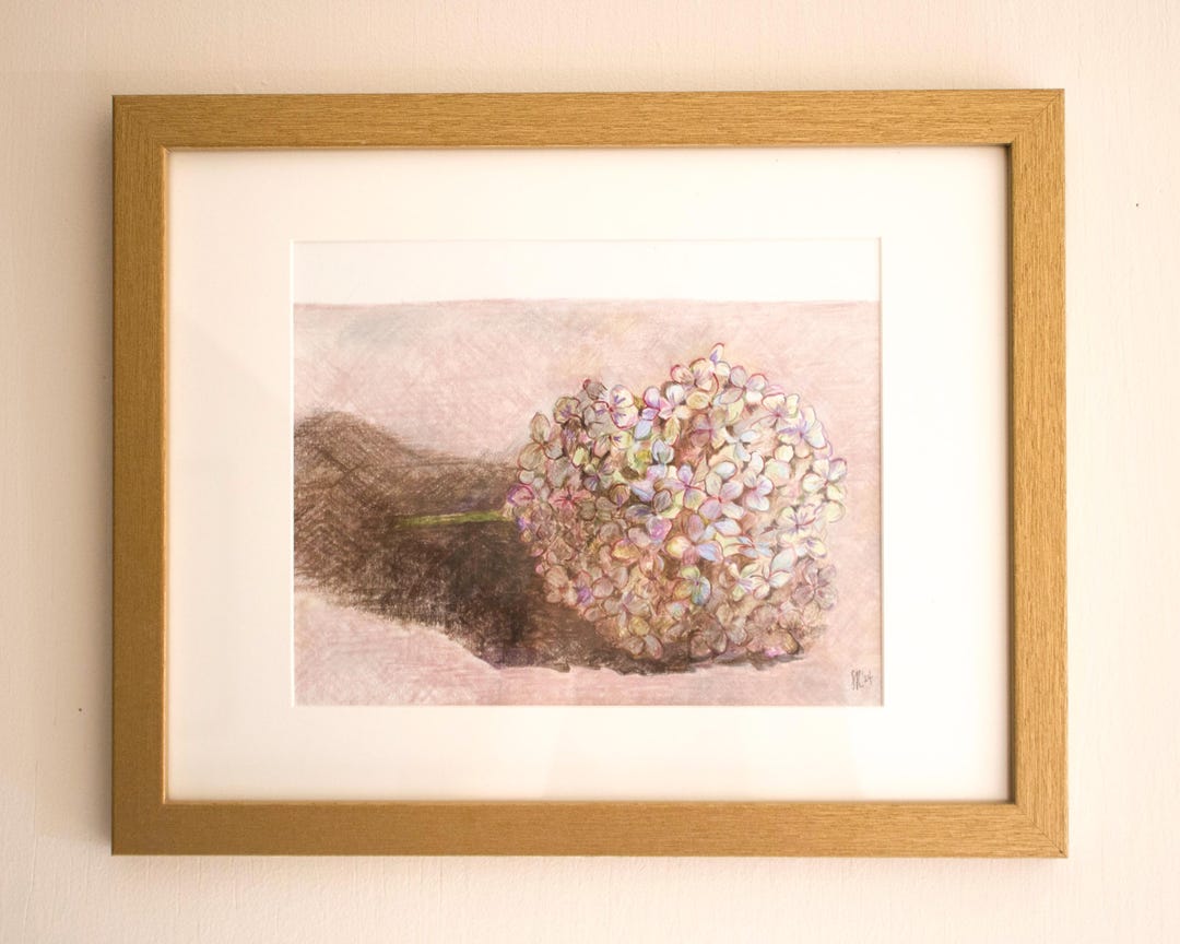 Hydrangea Original Painting - Etsy
