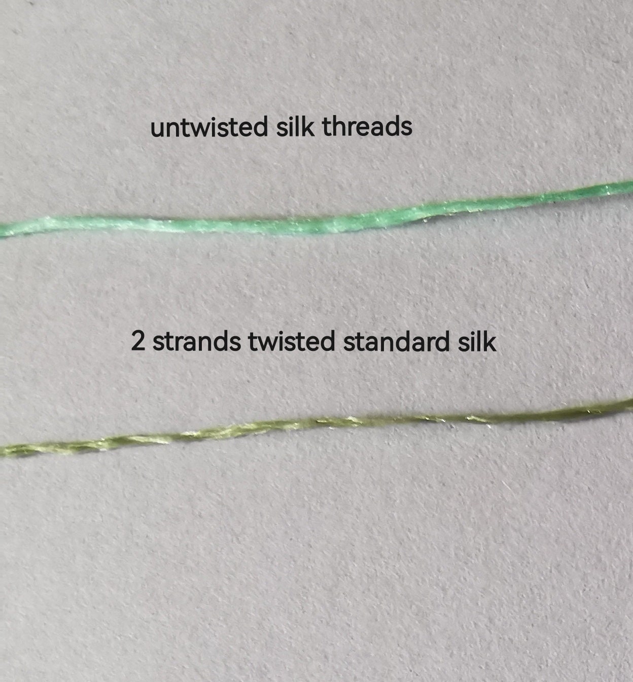 4 Skeins Untwisted Chinese Natural Mulberry Flat Silk Embroidery ...
