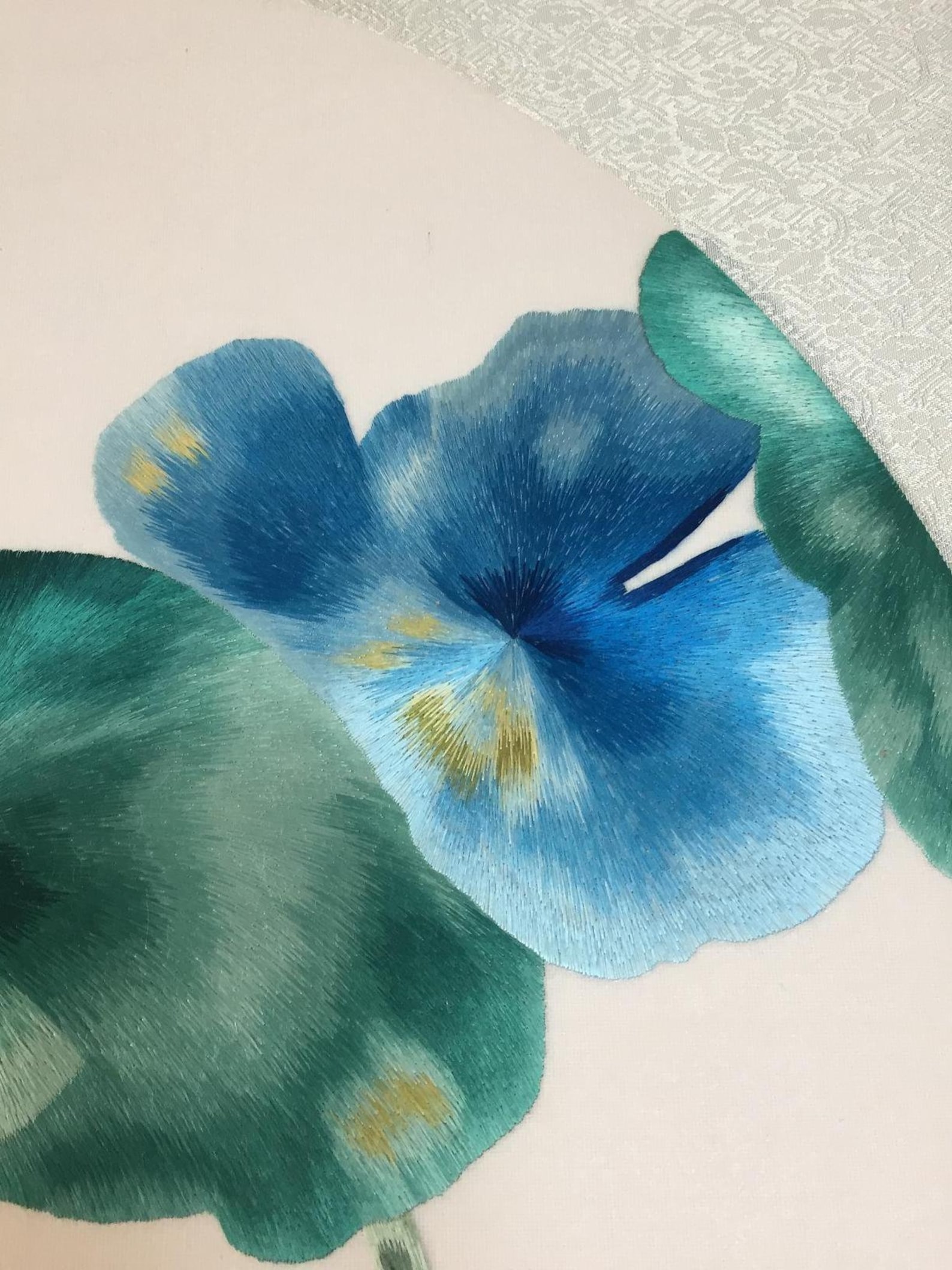 Fine Chinese Handmade Silk Embroidery Art Lotus Painting - Etsy