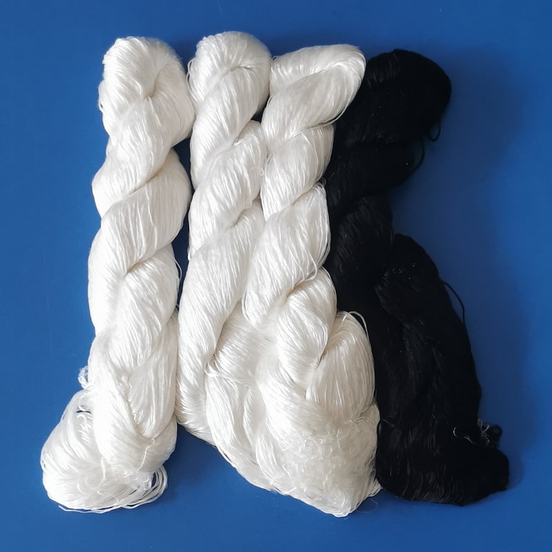 Pure Silk Yarn - Etsy