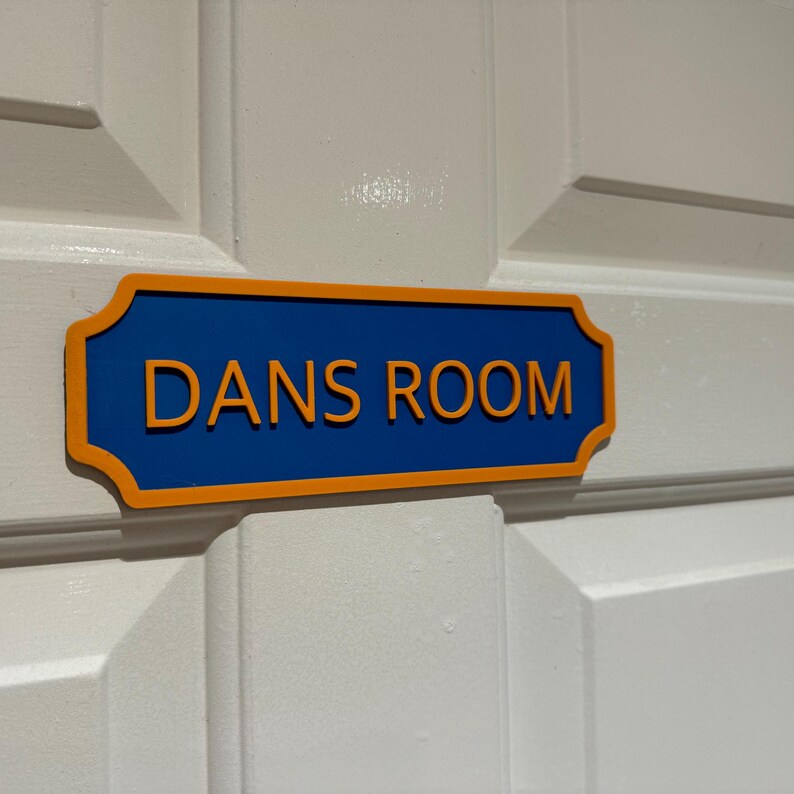 Custom 3D Printed Name Sign – Personalized Door Plaque – Any Name ...