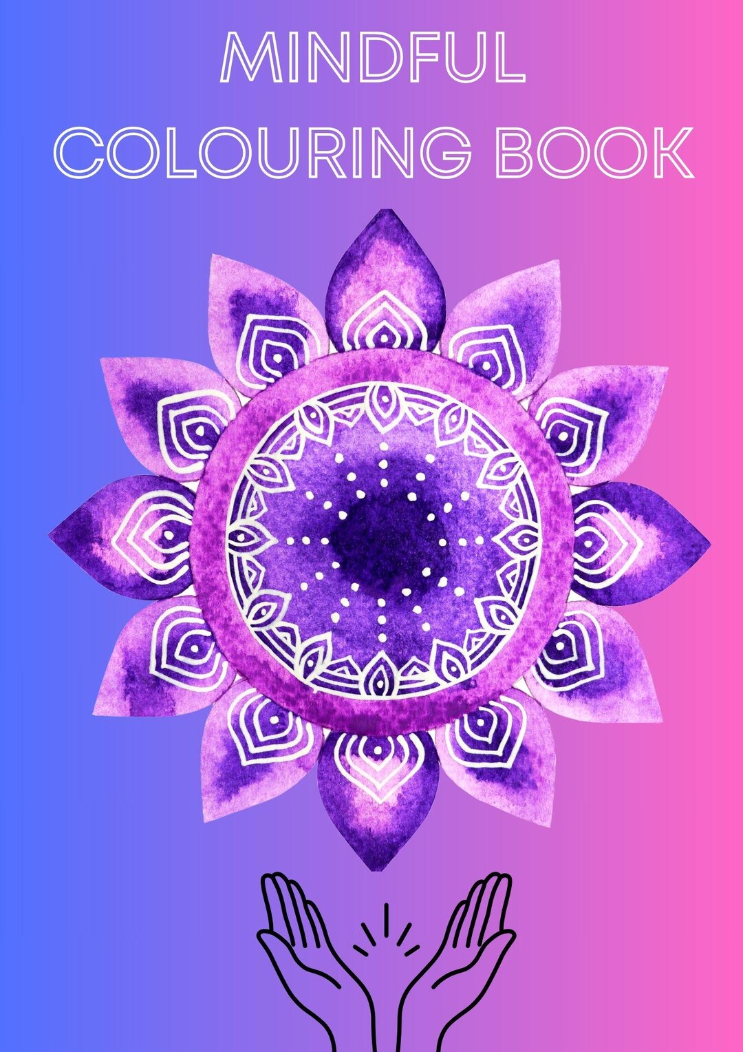 Mindful Colouring Book - Mandala Art - Etsy
