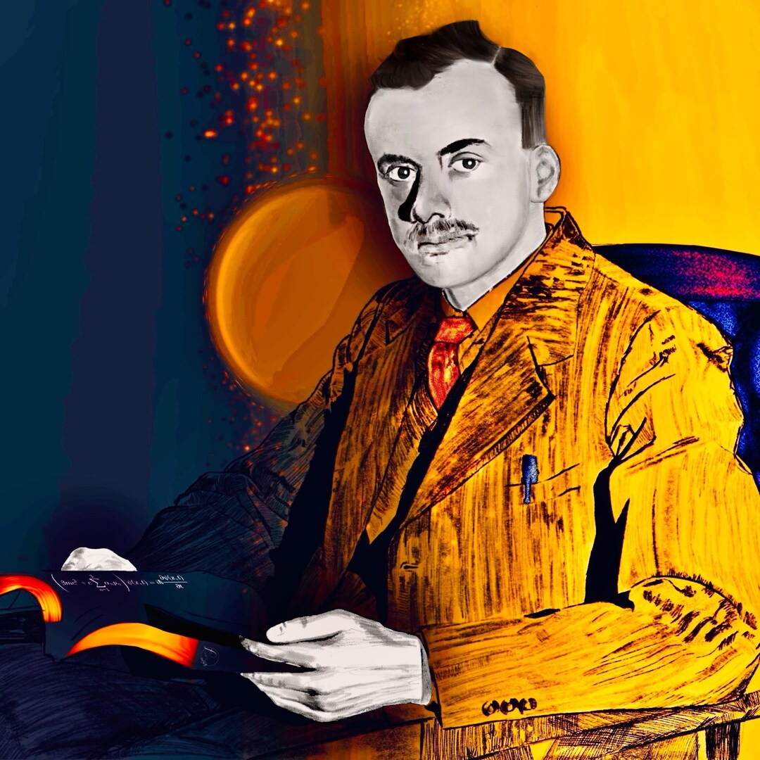 Portrait of Paul Dirac | Printable Art | Digital Download | Limited ...