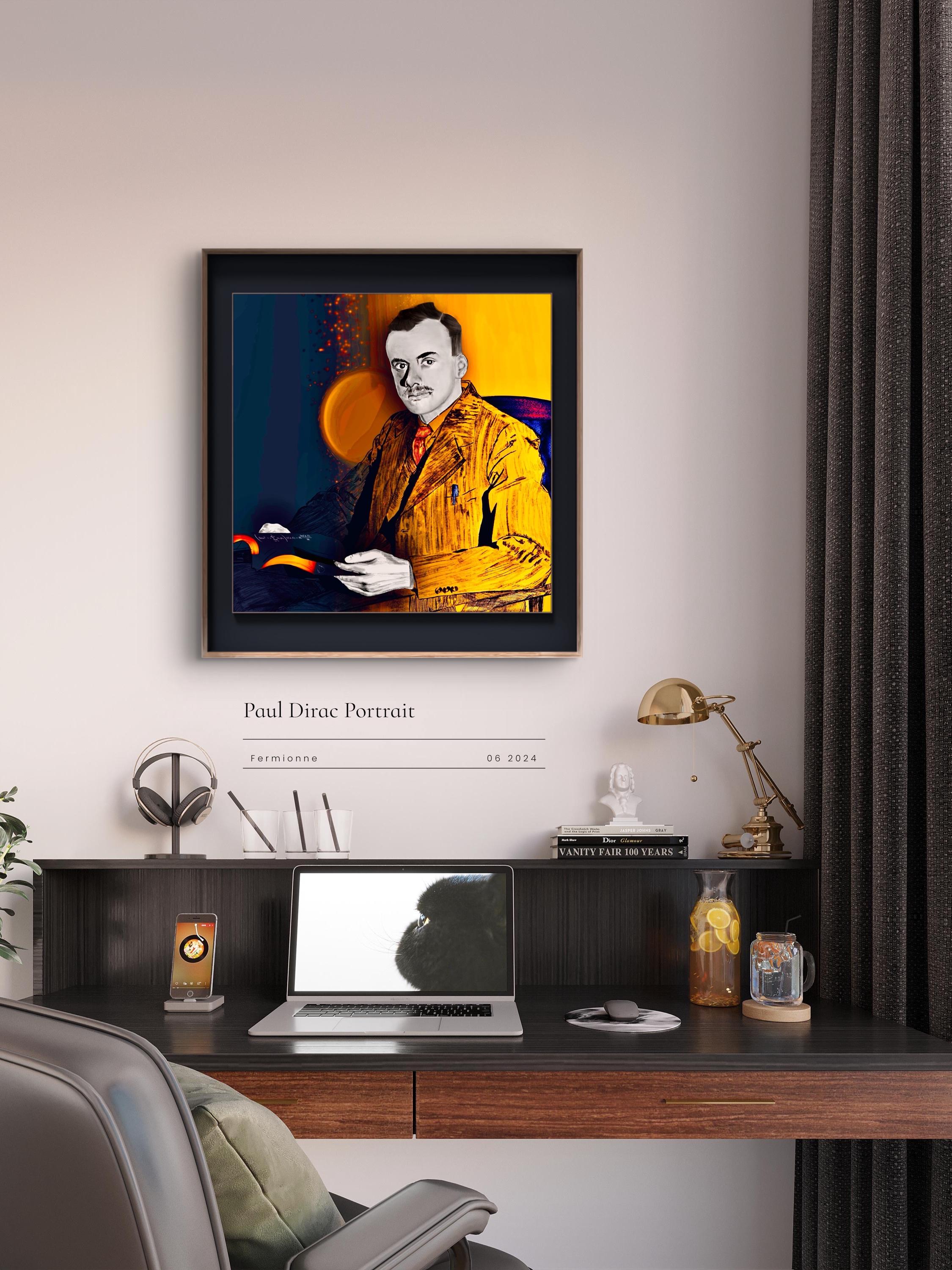 Portrait of Paul Dirac | Printable Art | Digital Download | Limited ...