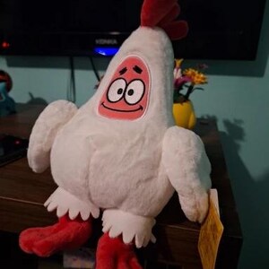 Anime Spongebob Squarepants Cosplay Patrick Star Chicken Costume Plush ...