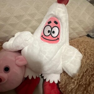 Anime Spongebob Squarepants Cosplay Patrick Star Chicken Costume Plush ...