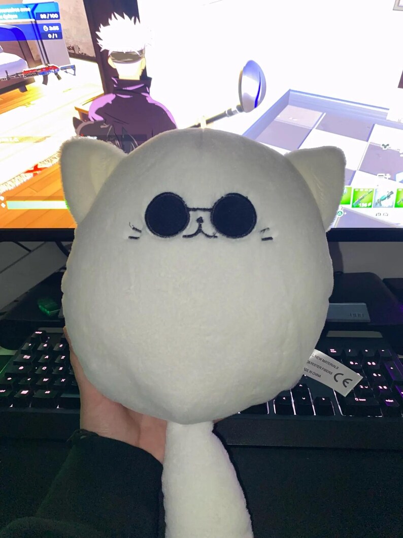 Anime Gojo Satoru Cat Plush Anime Jujutsu Kaisen - Etsy