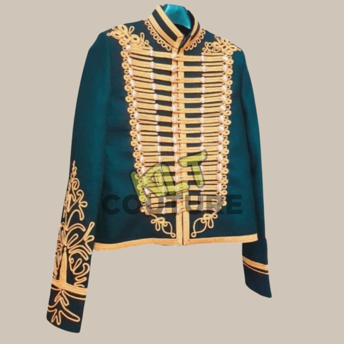 Scottish Napoleonic Hussar Jacket Handmade Jimi Hendrix Hussar Tunic ...