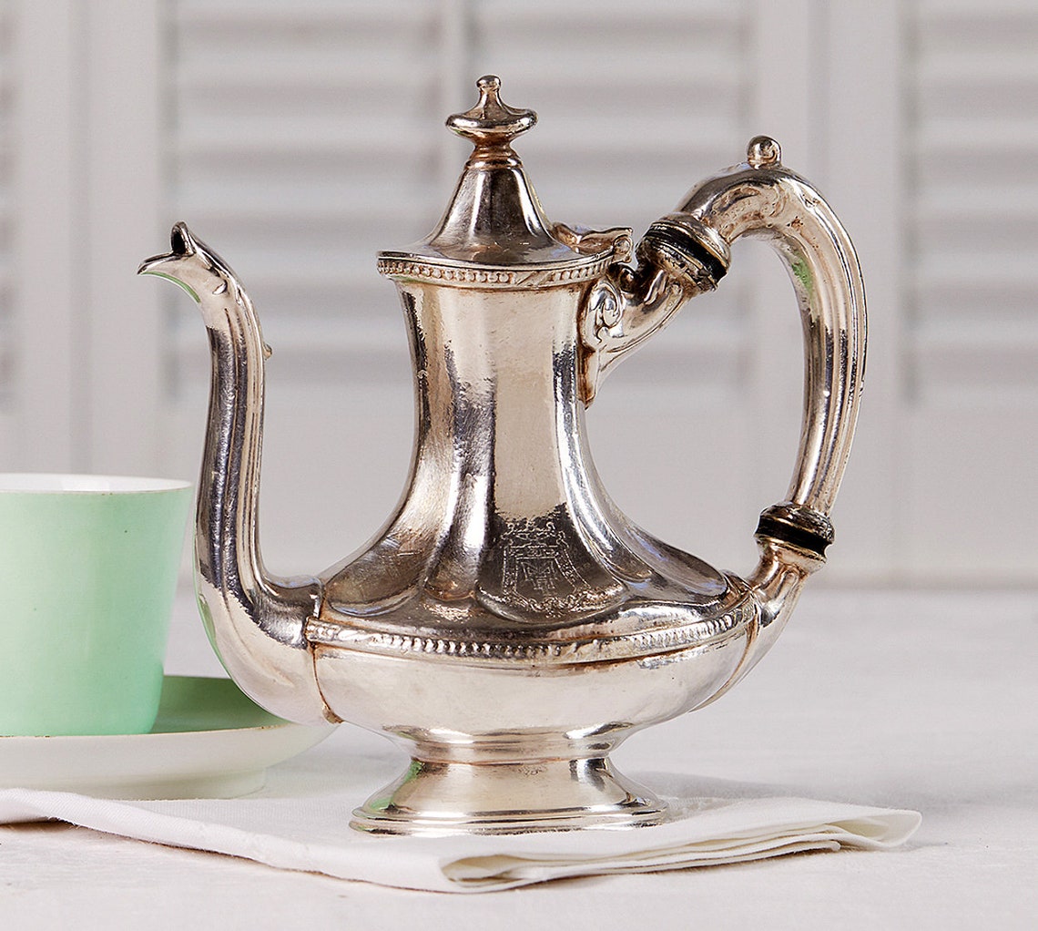 Fancy Antique Meyer Hotel Florida Teapot Hotel Silver - Etsy
