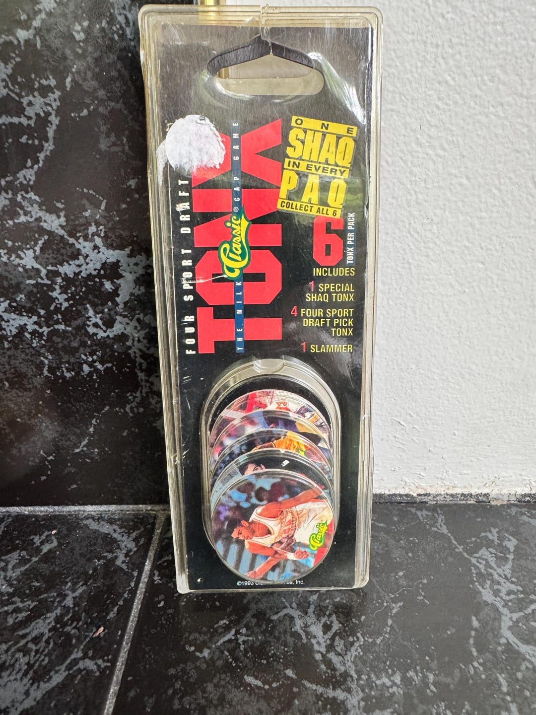 1993 Classic POGS Milk Cap Game SHAQ Pack Multi Sports Pogs - K - Etsy