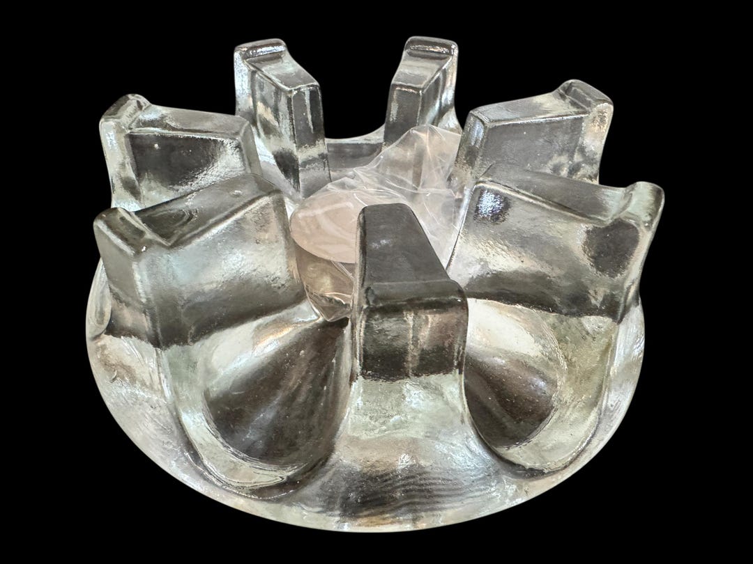 Vintage Chantal Glass Warming Stand With Original Box – Large Cook ...