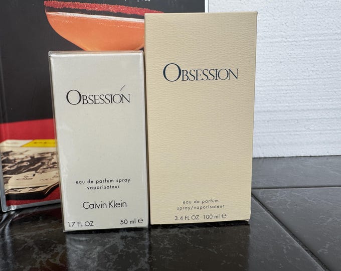OBSESSION Cologne New in Box Perfume - K - Etsy