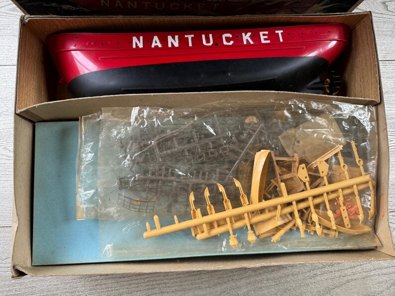 1959 Model Kit PYRO LIGHTSHIP Nantucket Model Kit (first Edition) - J ...