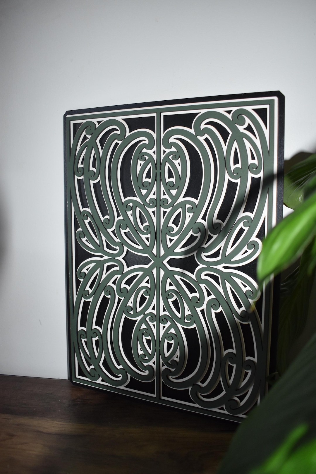 Mutunga Kore Māori Wall Art | Symbol of Endlessness, Growth & Strength ...