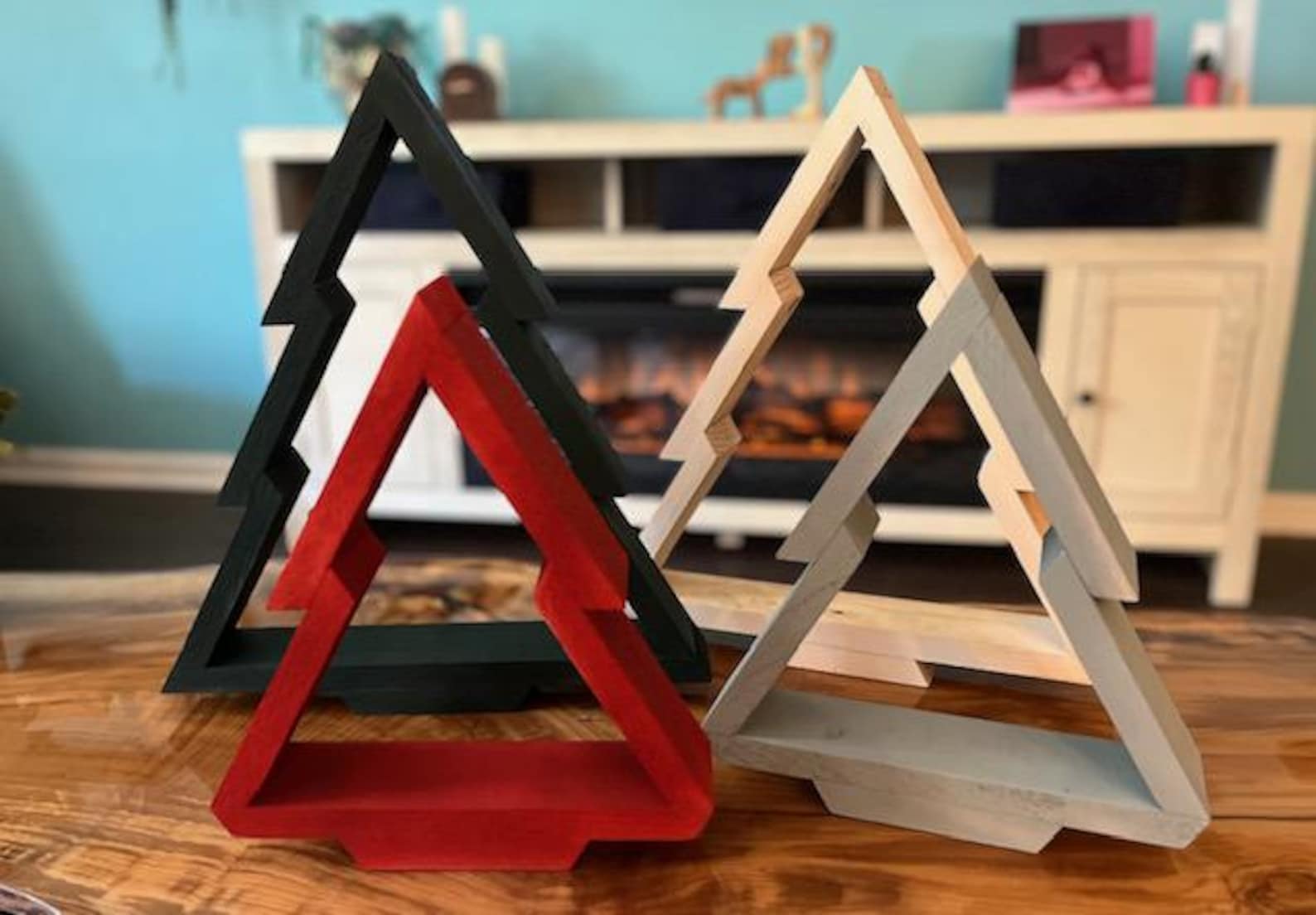 Rustic Wood Christmas Tree - Etsy