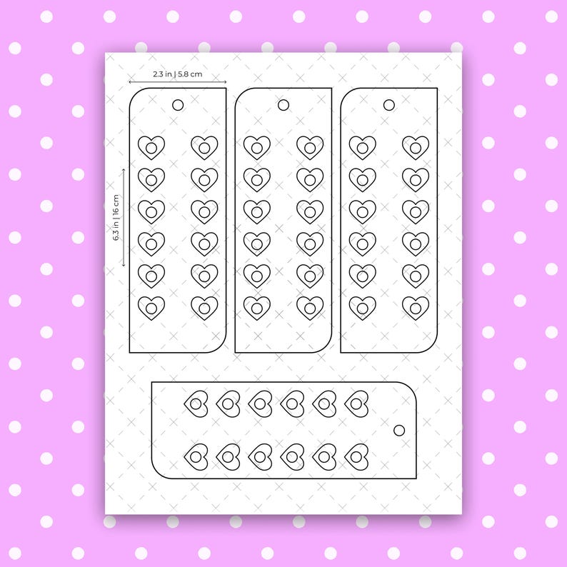 Printable Blank Color Palette Swatch Template With Hole | Alcohol ...